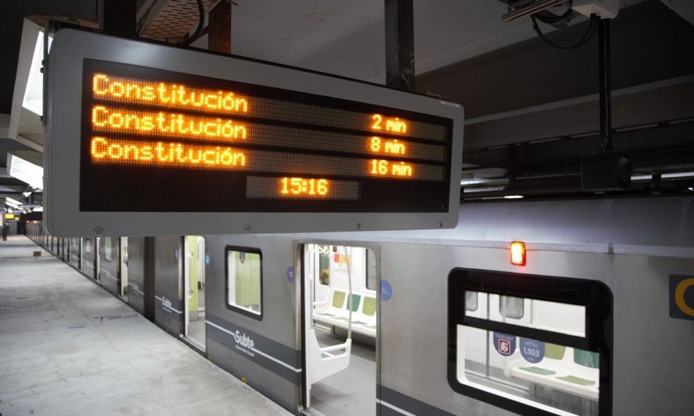 Con nuevo sistema de señalización, volvió a circular la línea C de ...